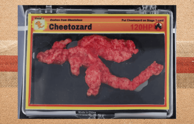 FLAMIN’ HOT: A Cheeto Shaped Like Charizard Just Sold For $87,840 At ...